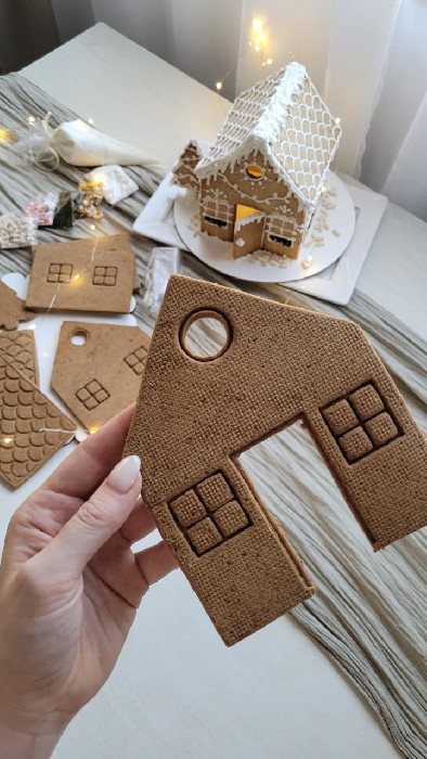 Kit casita de jengibre: para armar y decorar :: Laneu Pasteleria